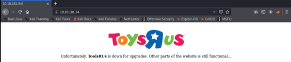 TryHackMe Writeup: ToolsRus